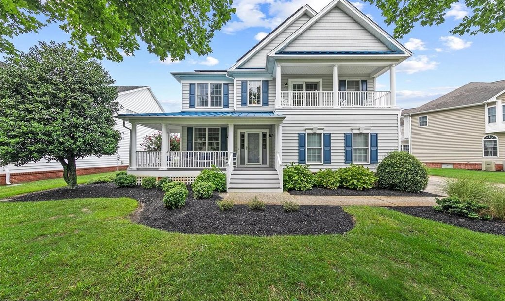 Pond Front Home In Bethany Lakes In Bethany Beach, Delaware, United ...