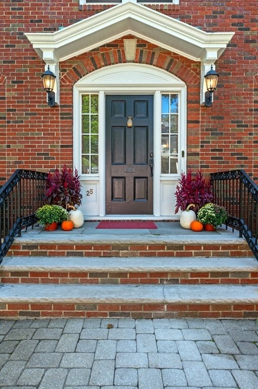 Stately Brick Colonial In The Beach In Swampscott, Massachusetts ...
