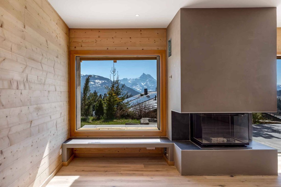 Exceptional Chalet With Panoramic Views Of The Dents In Bex, Vaud ...