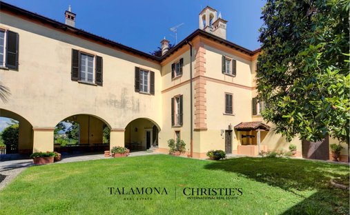 Luxury castles for sale in Gattico, Piedmont, Italy | JamesEdition