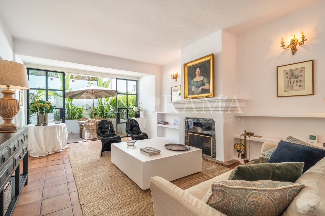 Charming Andalusian Style Home In La Virginia, In Marbella, Andalusia ...