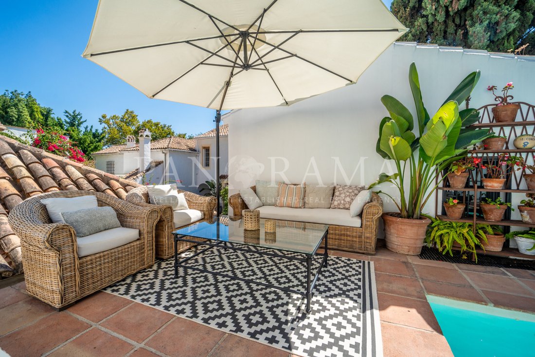Charming Andalusian Style Home In La Virginia, In Marbella, Andalusia ...