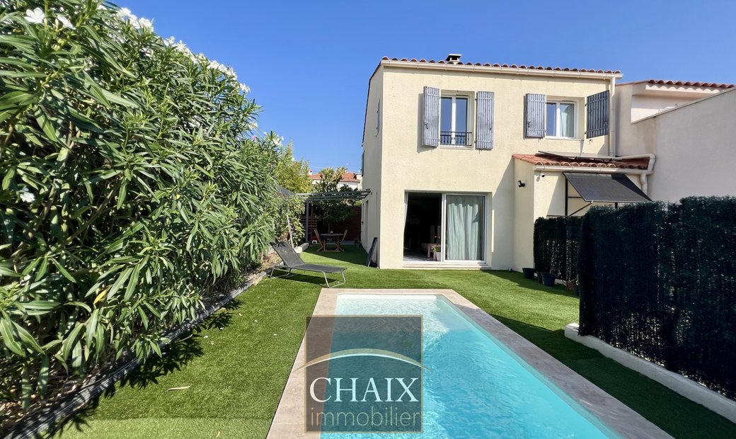 Villa T4 De 90m2 Con Piscina Y En La Ciotat, Provenza Alpes Costa Azul ...