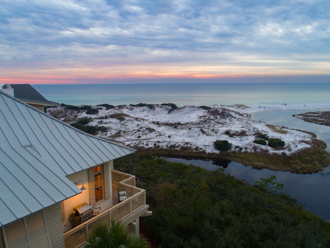 Lake And Gulf View Home In Gated 30 In Santa Rosa Beach, Florida ...