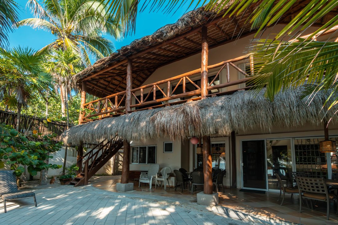 Spacious Unique Beach House In Soliman En Tankah Cuatro, Quintana Roo ...