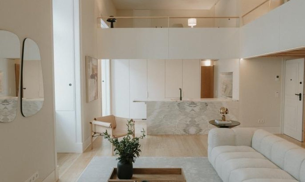 Duplex Loft With Contemporary Design In The Heart Of Lisbon In Portugal ...