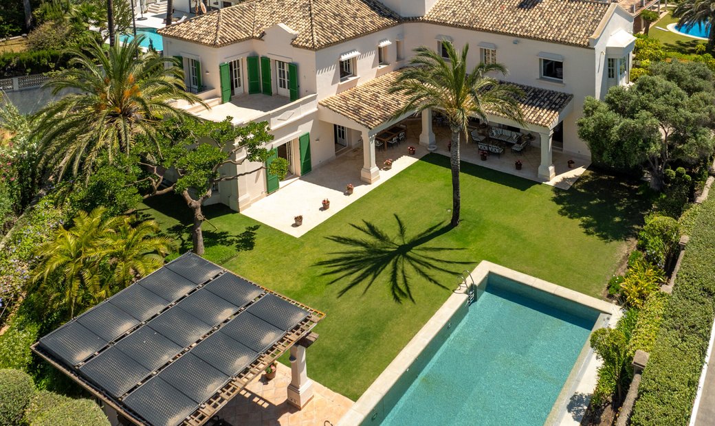 Elegant Seafront Residence With Timeless Appeal In Marbella, Andalusia ...