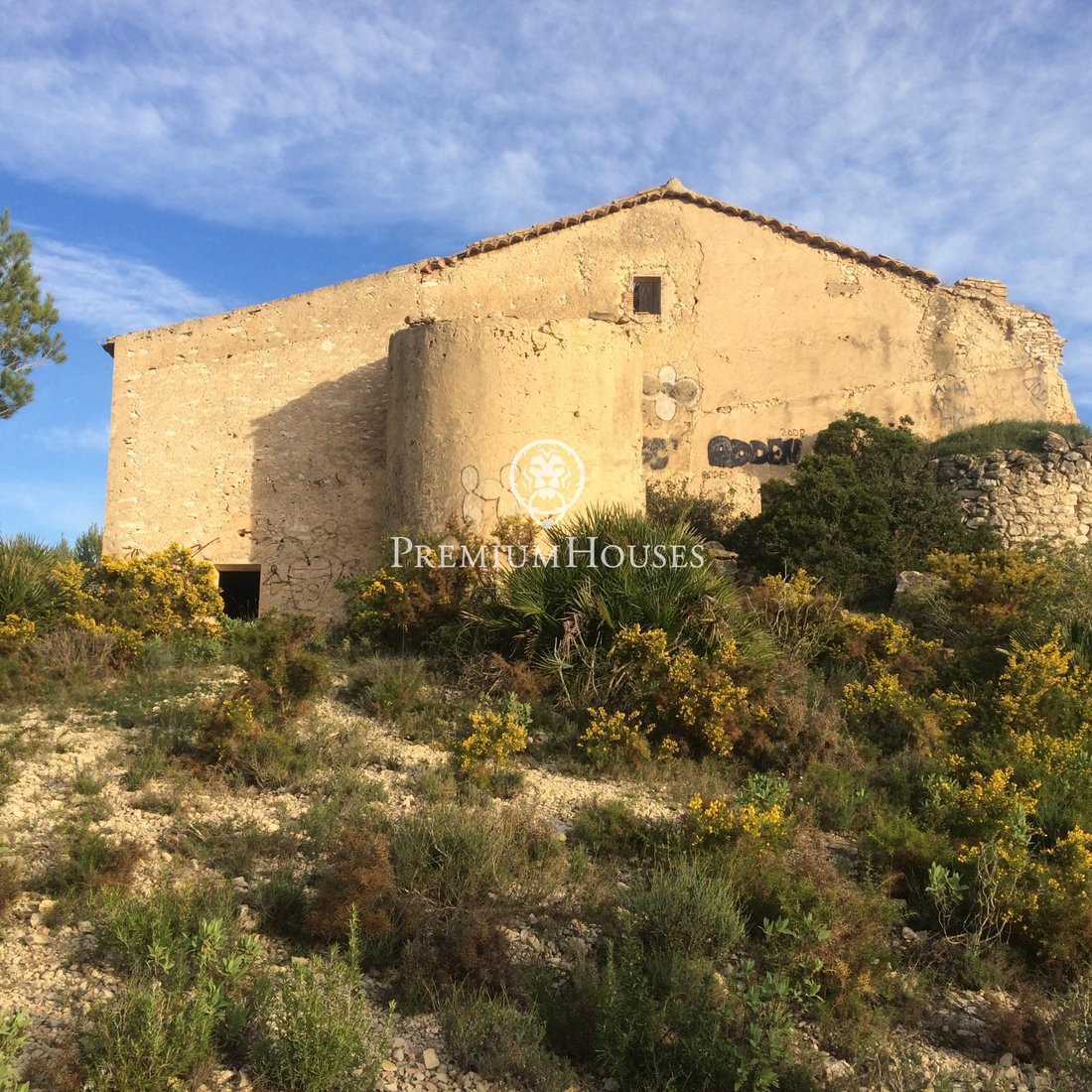Masia In Alt Penedés In Castellet I La Gornal, Catalonia, Spain For ...