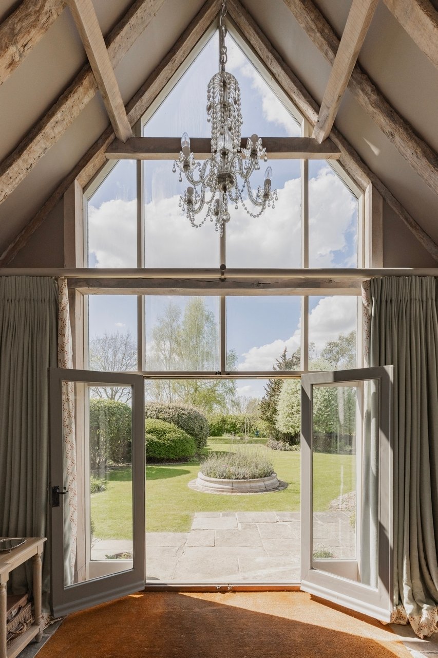 Conversion De Grange De 4 Chambres à Dans Fersfield, Angleterre ...