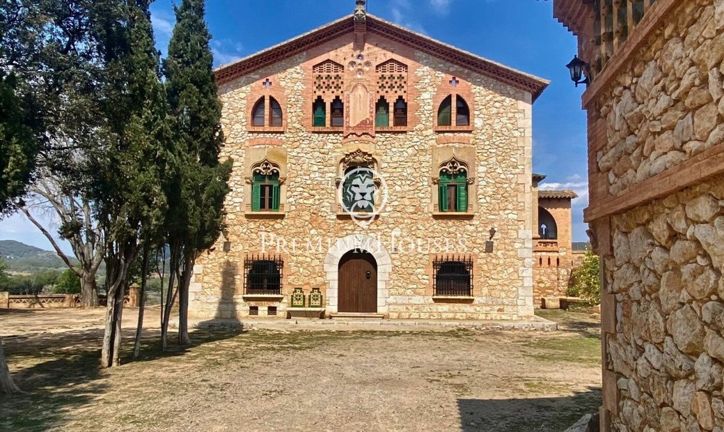 Country House With 16 Hectares Of Land In Sant Pere De Ribes, Catalonia ...