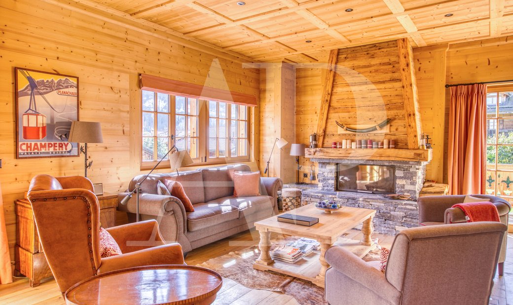 Chalet Allodi, Splendor Next To Cable Car In Champéry, Valais ...