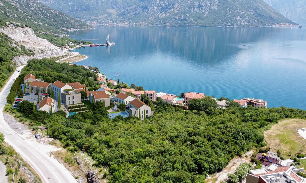 Urbanized Land In Morinj In Morinj, Herceg Novi Municipality ...