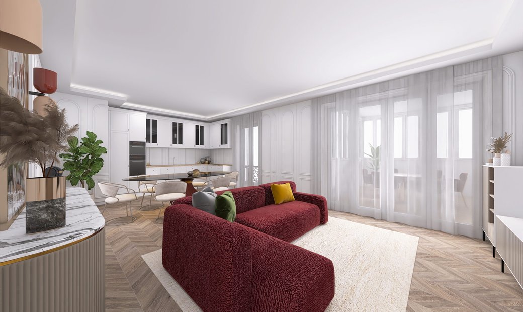 5 Chambres Avec Véranda Et Trois Balcones Via Dans Milan, Lombardie ...