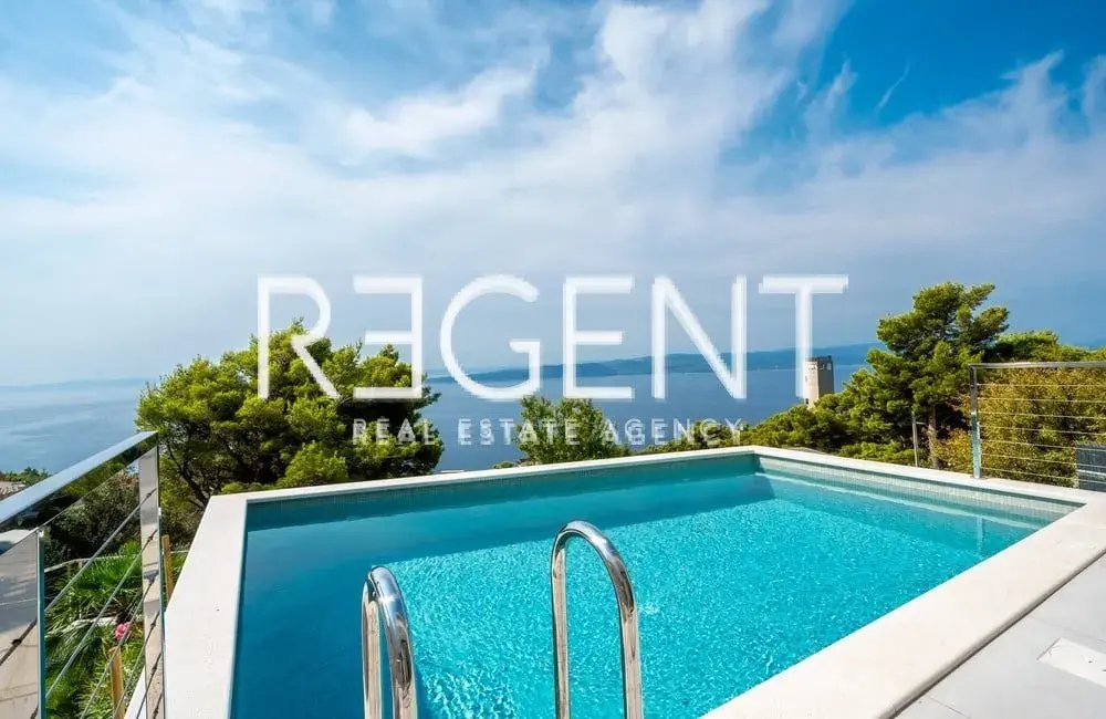 Makarska, Brela Luxury Villa With In Brela, Split Dalmatia County ...