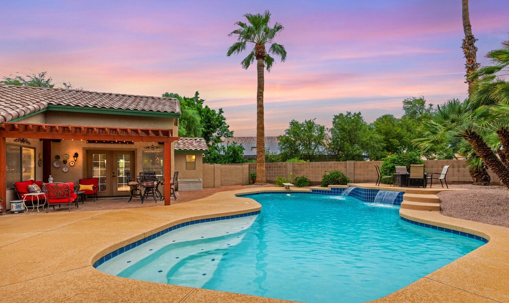 Herrenhaus Auf Der Patrick Ranch In Glendale, Arizona, Vereinigte ...