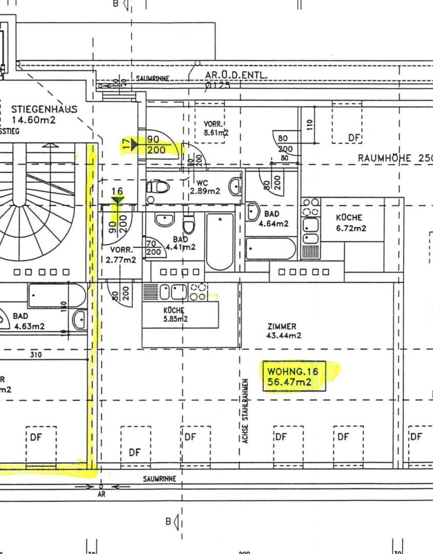 1060, Nahe U4/Pilgramgasse! Helles Dg Loft Mit Neuer In Vienna, Wien ...