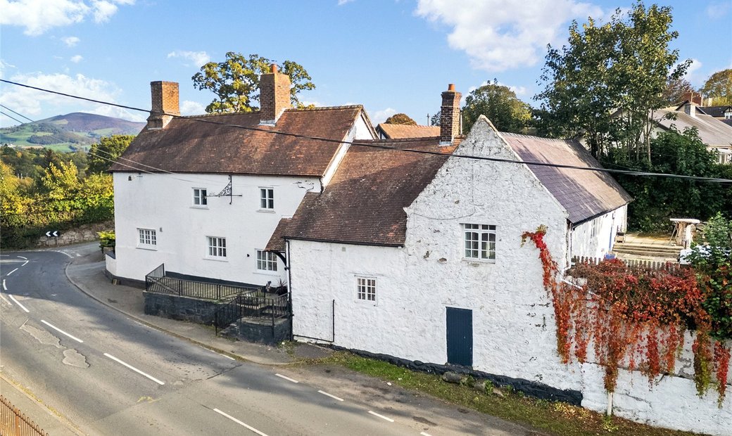 House, Llanfwrog, Llanfwrog, Ruthin, In Llanfwrog, Wales, United ...