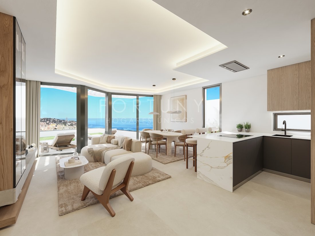 Design And Exclusivity In This Three Bedroom Apartment In Este, Malaga ...