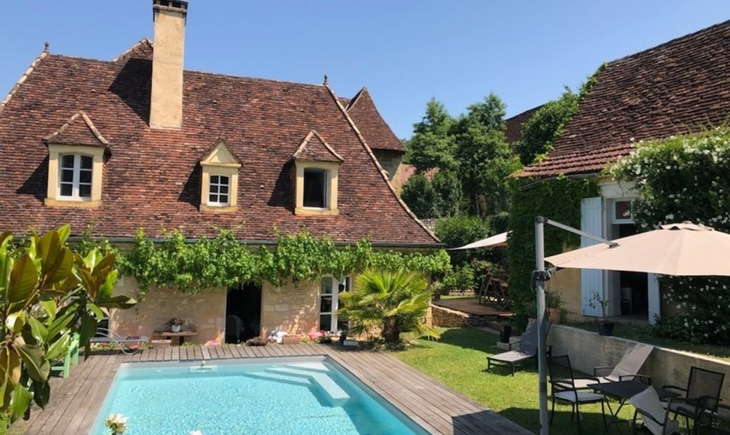 Stone House In The Heart Of The Village In Le Bugue, Nouvelle Aquitaine ...