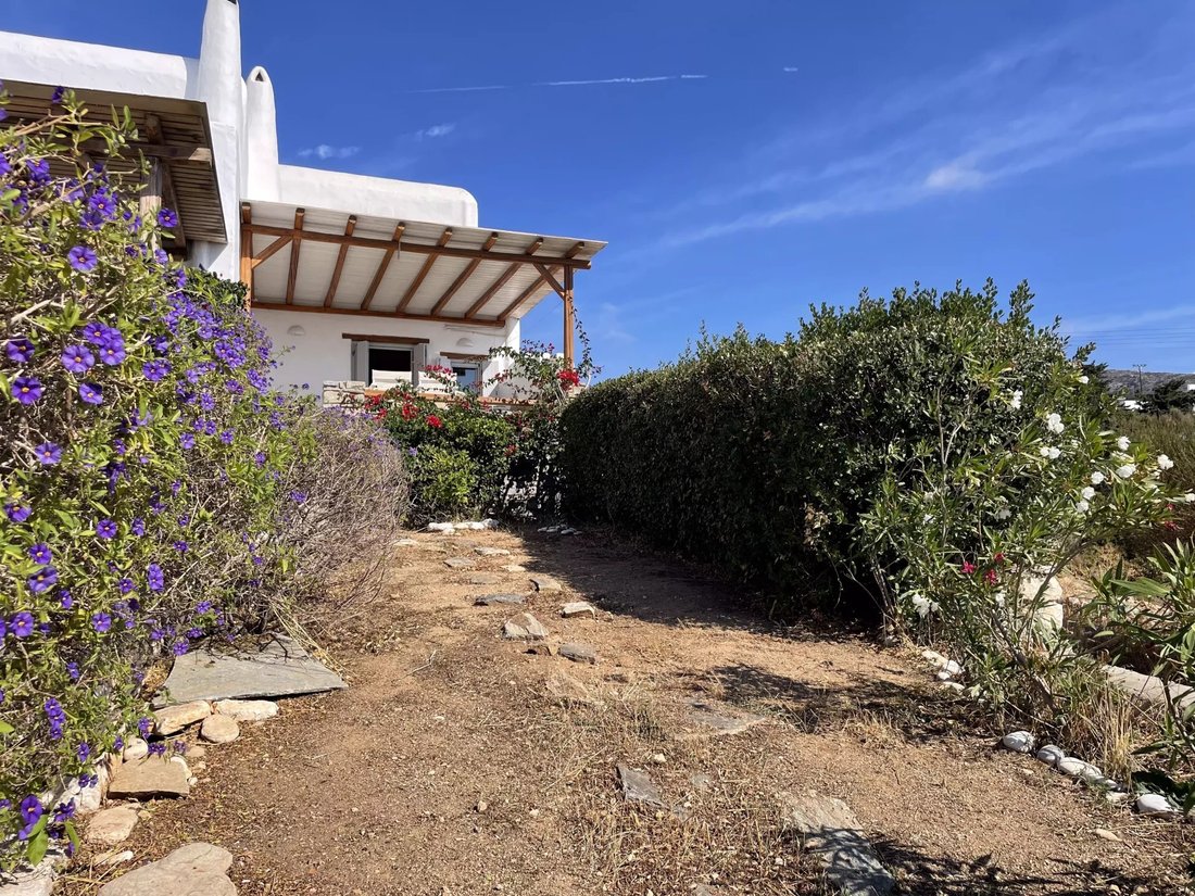 Charming Cycladic House With Sea View In Aspro Chorio, In Paros, Aegean ...