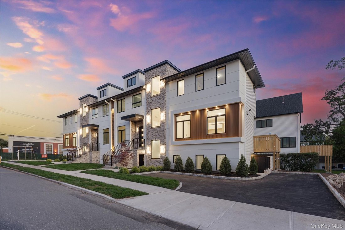 Wohngebiet Spring Valley In Spring Valley, New York, Vereinigte Staaten ...