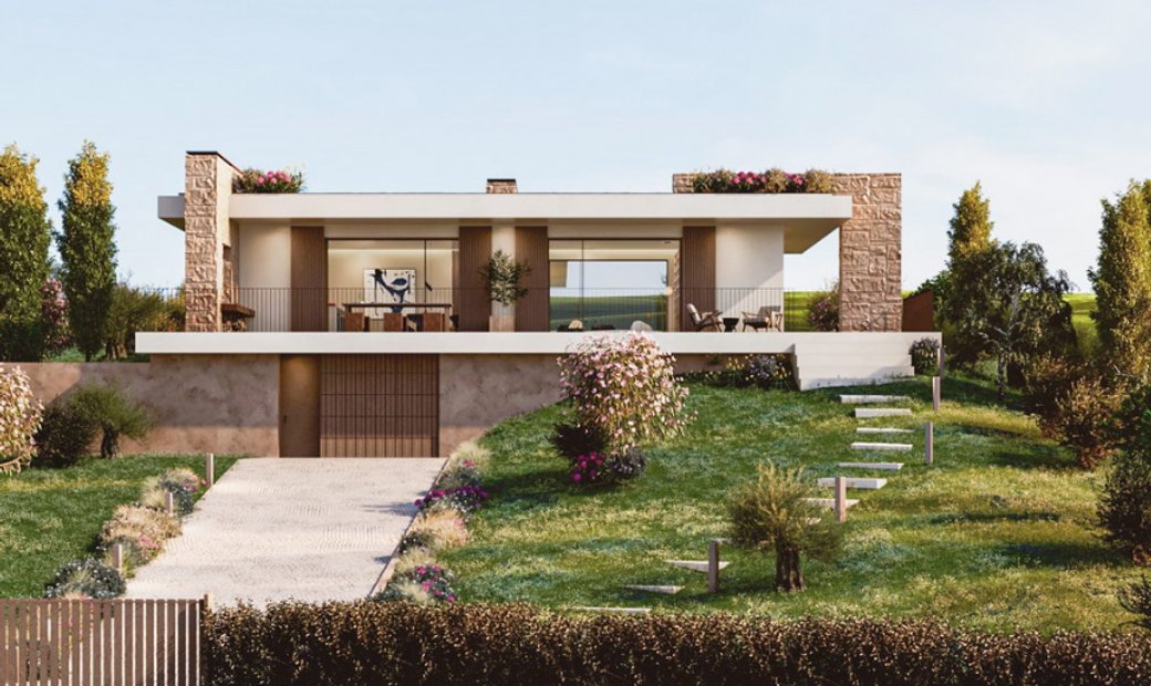 Exclusive Villas Under Construction In In Poggio Gherardo, Tuscany ...