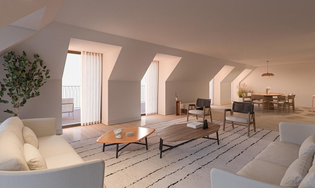 4 Bedroom Apartment In Marvilla Collection, In Marvila, Lisbon ...