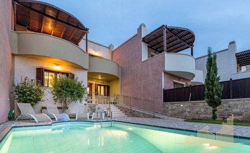 Luxury mountain view houses for sale in Community of Agios Stefanos ...