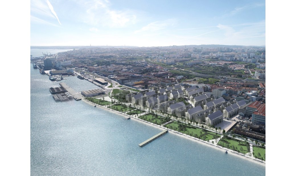 3 Bedroom Flat With Balcony In New Development In In Marvila, Lisbon ...