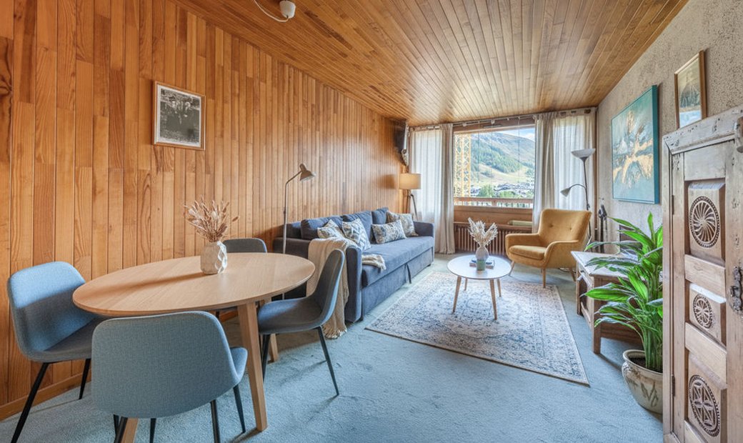 Helle Wohnung Mit In Val D'isère, Auvergne Rhône Alpes, Frankreich Zu ...