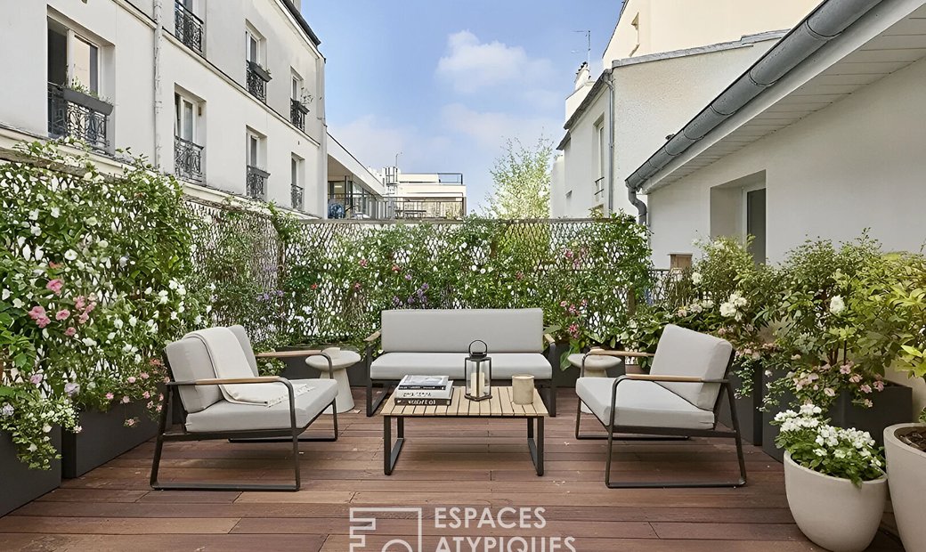 House Renovated By Architect With Terrace Near In Paris, île De France ...