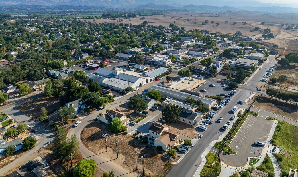 Carson Square In Santa Ynez, Kalifornien, Vereinigte Staaten Zu ...