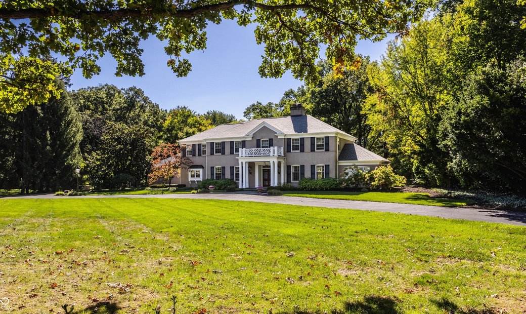 Zeitloses Anwesen Am In Washington Township, Indiana, Vereinigte ...