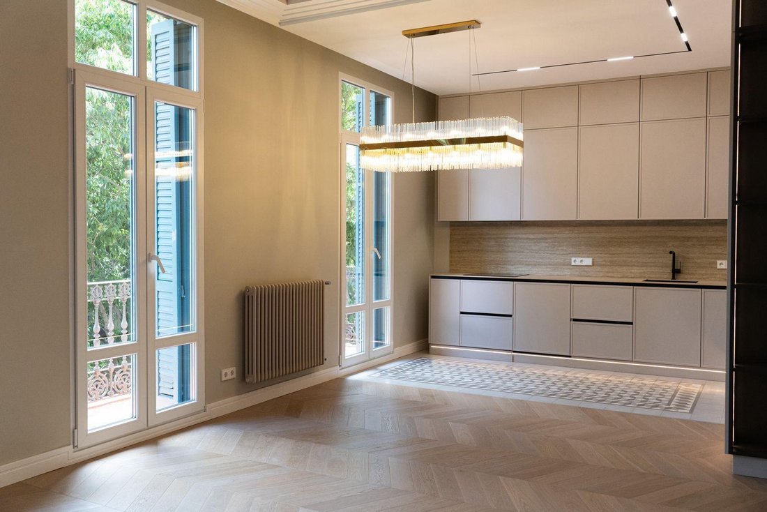 Exklusive Wohnung Mit Luxuriöser In Eixample, Barcelona, Spanien Zu ...