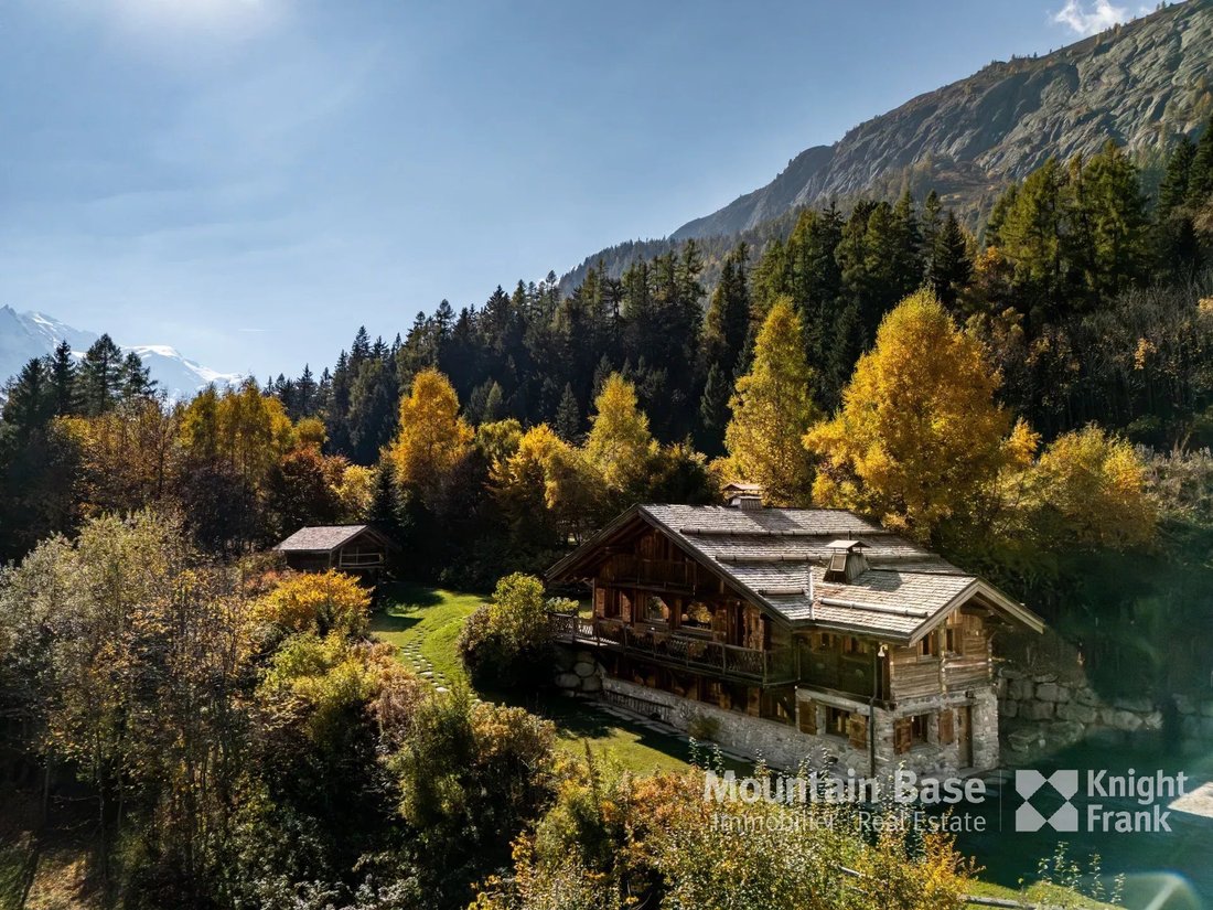 Chalet Hana, An Example En Chamonix Mont Blanc, Auvernia Ródano Alpes ...