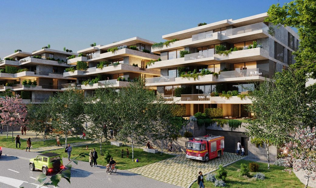 Split, Podstrana, Terraces In Miljevac, Split Dalmatia County, Croatia ...