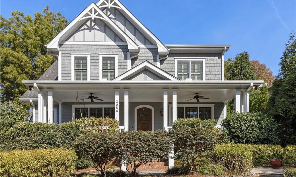 Wohnanlage Avondale In Avondale Estates, Georgia, Vereinigte Staaten Zu ...