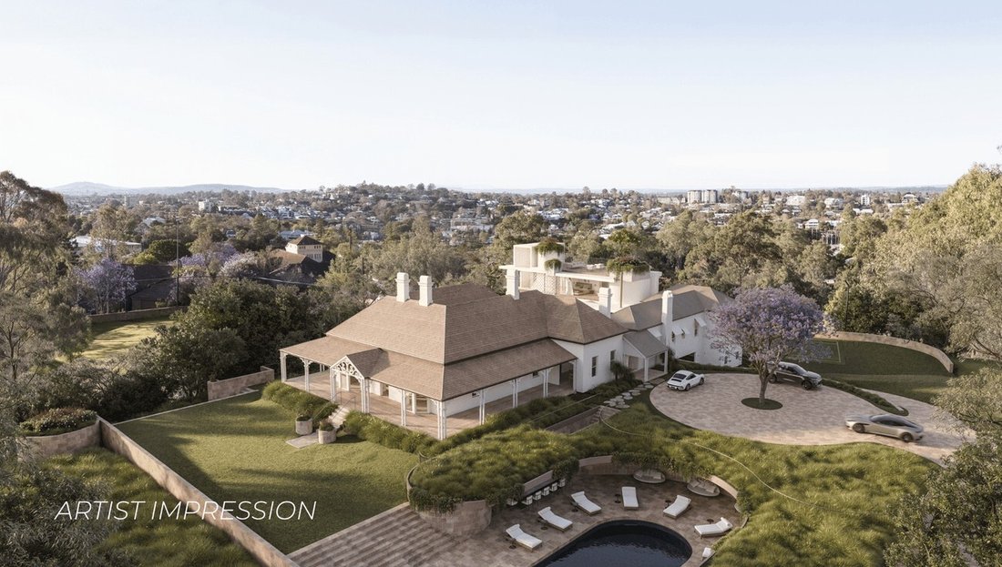 An Iconic Estate With Elevated Views, Rich In In Toowong, Queensland ...