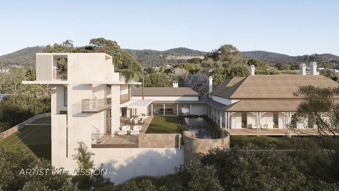 An Iconic Estate With Elevated Views, Rich In In Toowong, Queensland ...
