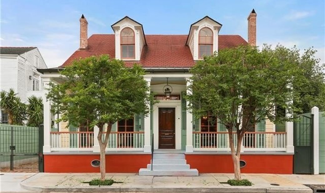 Restored Center Hall Cottage Near In New Orleans, Louisiana, United ...