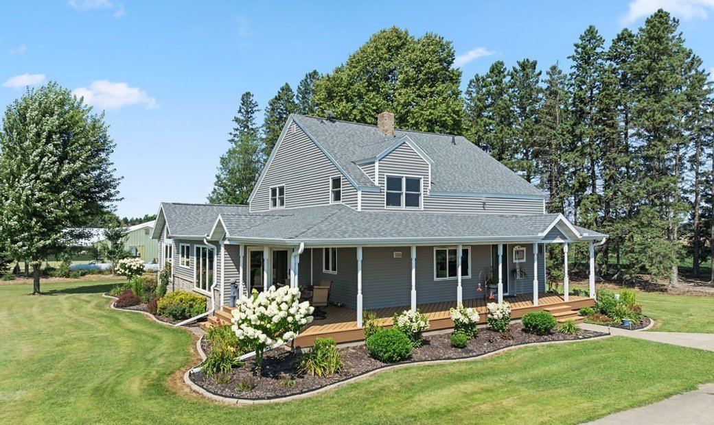 Legacy Farm With Expansive Natural In Glen Flora, Wisconsin, United ...