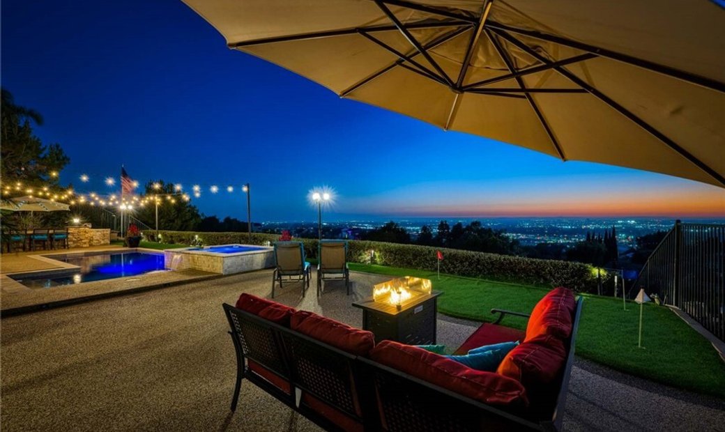 Hilltop Estate With Panoramic Orange In Orange, California, United ...