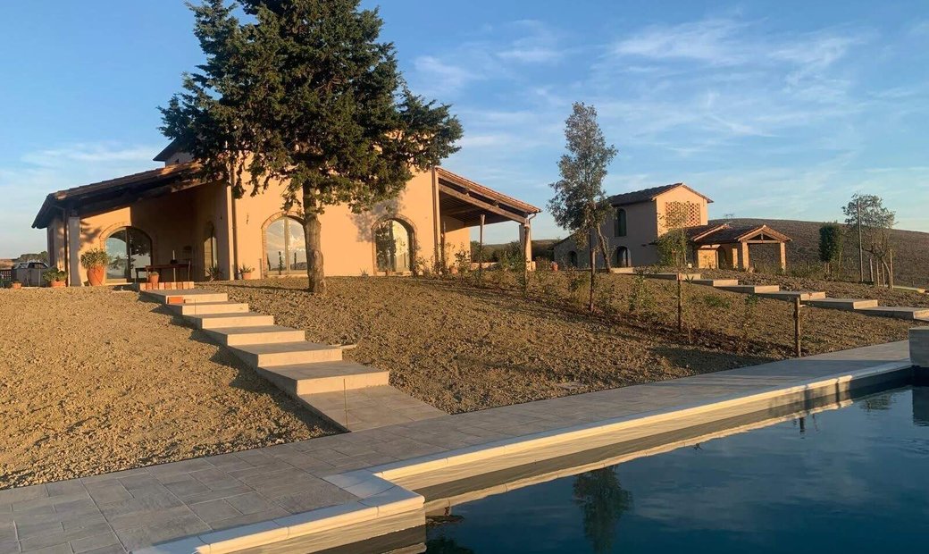 Beautiful Stone House With Pool, Land And Magnificent In Tuscany, Italy ...