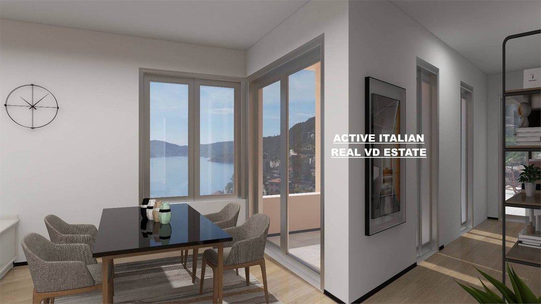 Appartements Récemment Construits Avec Vue Dans Carate Urio, Lombardie ...