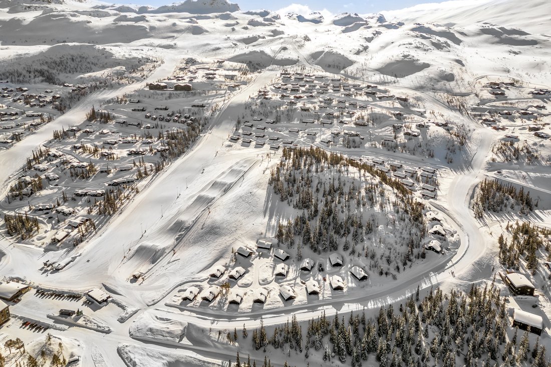 12 Newer Cabins In Gausta Ski Center! 2 Living In Rjukan, Telemark ...