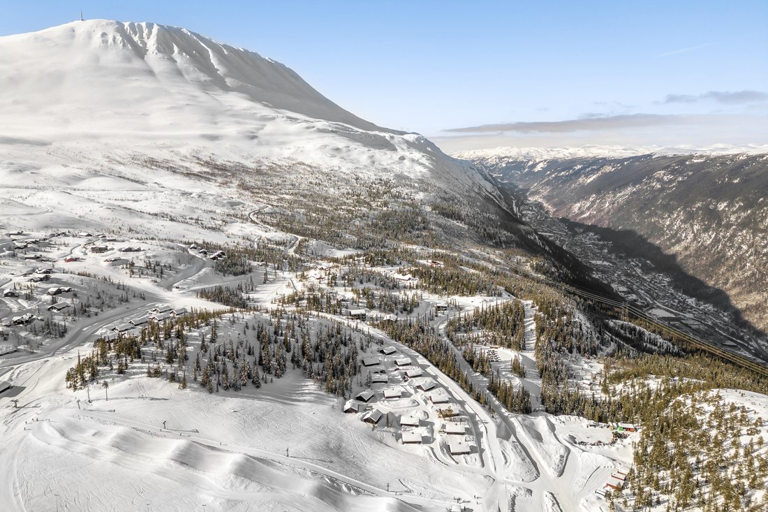 12 Newer Cabins In Gausta Ski Center! 2 Living In Rjukan, Telemark ...
