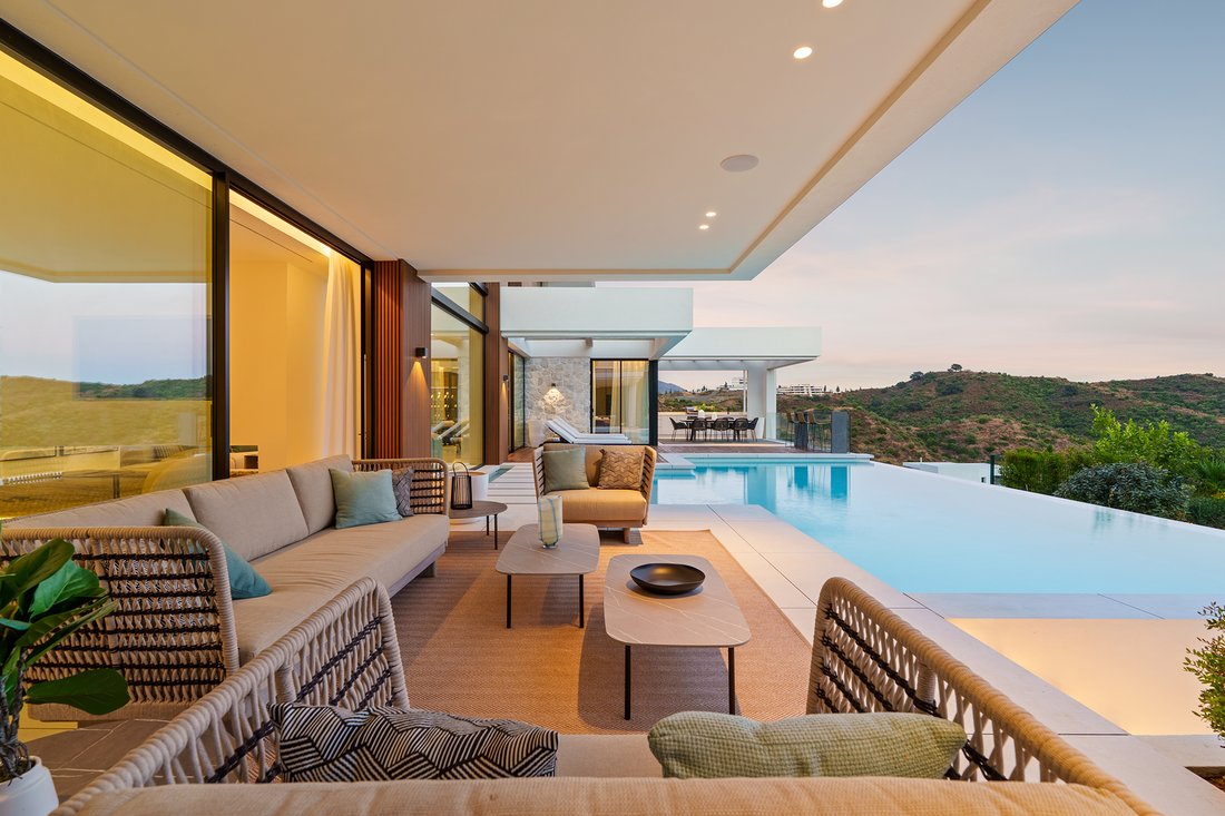 Contemporary Villa With Indoor And Outdoor Pool In Benahavis, Andalusia ...