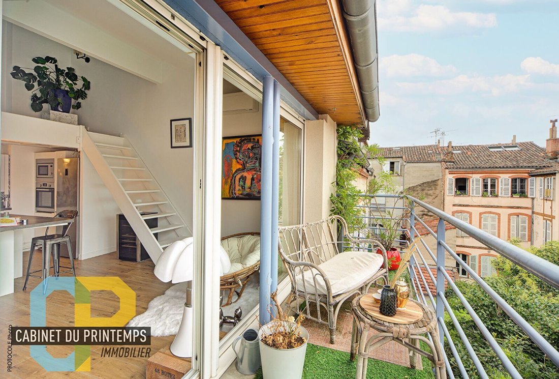 T3 Bis Duplex 89 M² With Balcony Chalets In Toulouse, Occitanie, France ...