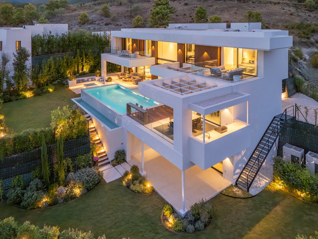 Contemporary Villa With Indoor And Outdoor Pool In Benahavis, Andalusia ...