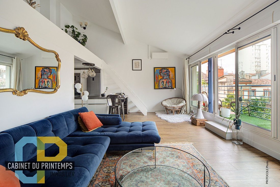T3 Bis Duplex 89 M² With Balcony Chalets In Toulouse, Occitanie, France ...
